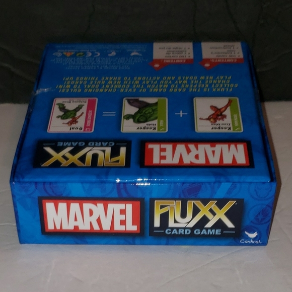 Marvel | Games | Nib Marvel Fluxx Card Game With Collectors Coin | Poshmark